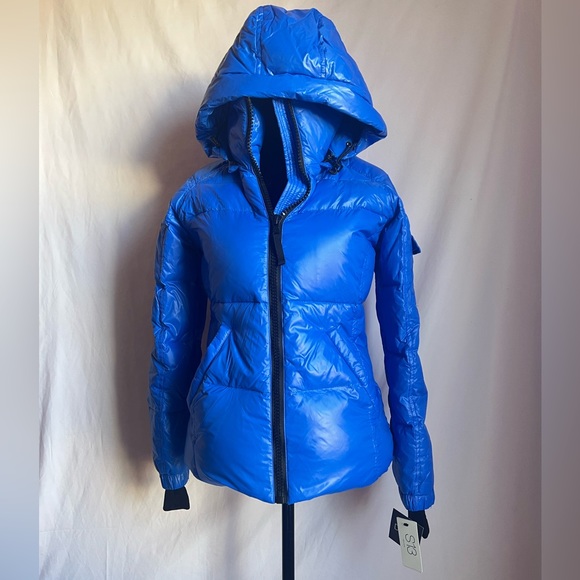 S13 | Jackets & Coats | Hps3 Womens Ella Down Kylie Lapis Blue Puffer ...